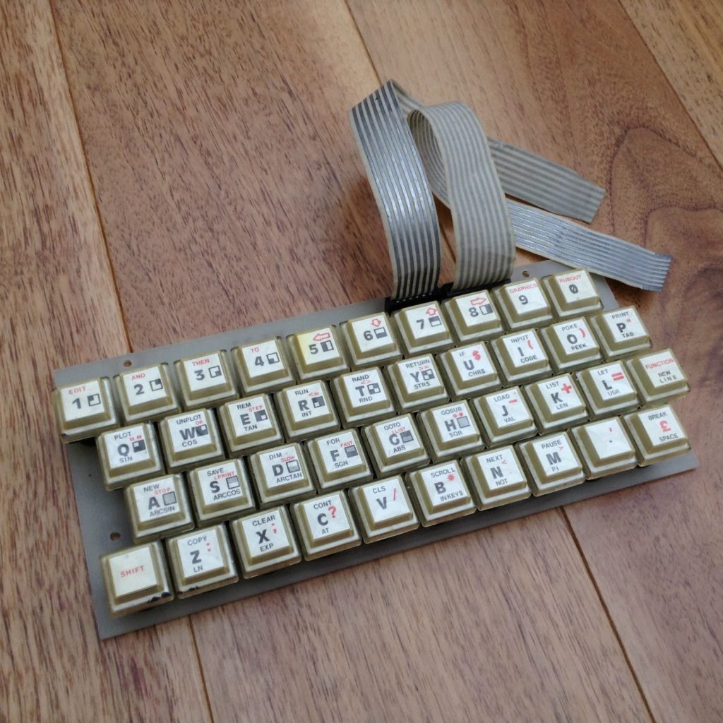 Keyboards and Keyboard Accessories for the ZX81 and TS1000 – Timex ...